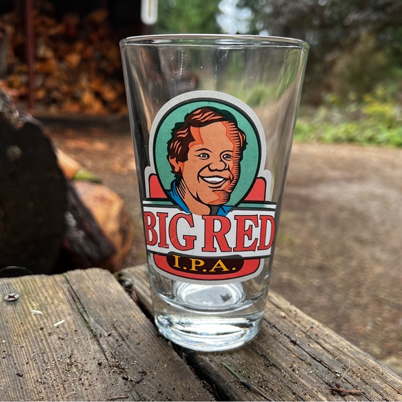 Libbey | Dining | Libbey Big Red Ipa Vintage Heavy Beer Glass Clear ...